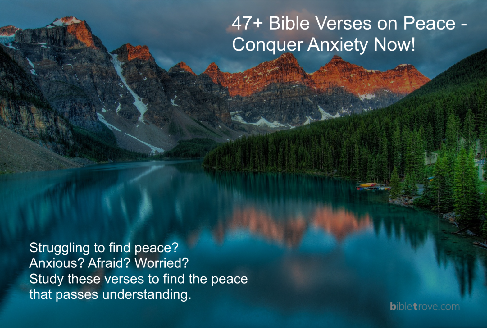 47+ Bible Verses On Peace - Conquer Anxiety Now!